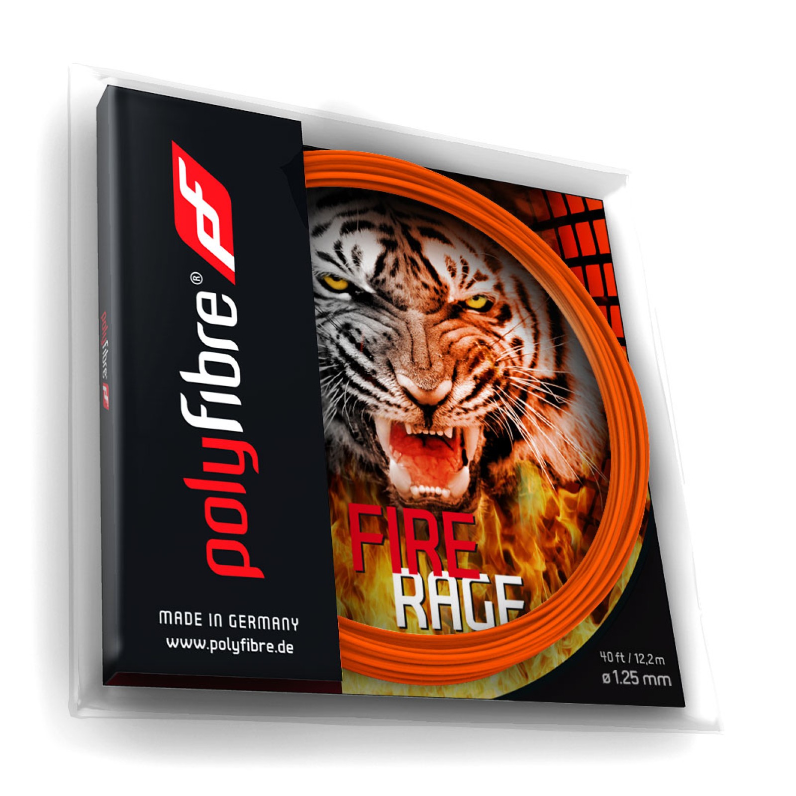 Polyfibre Set Fire Rage 125 | tennisfamily.gr